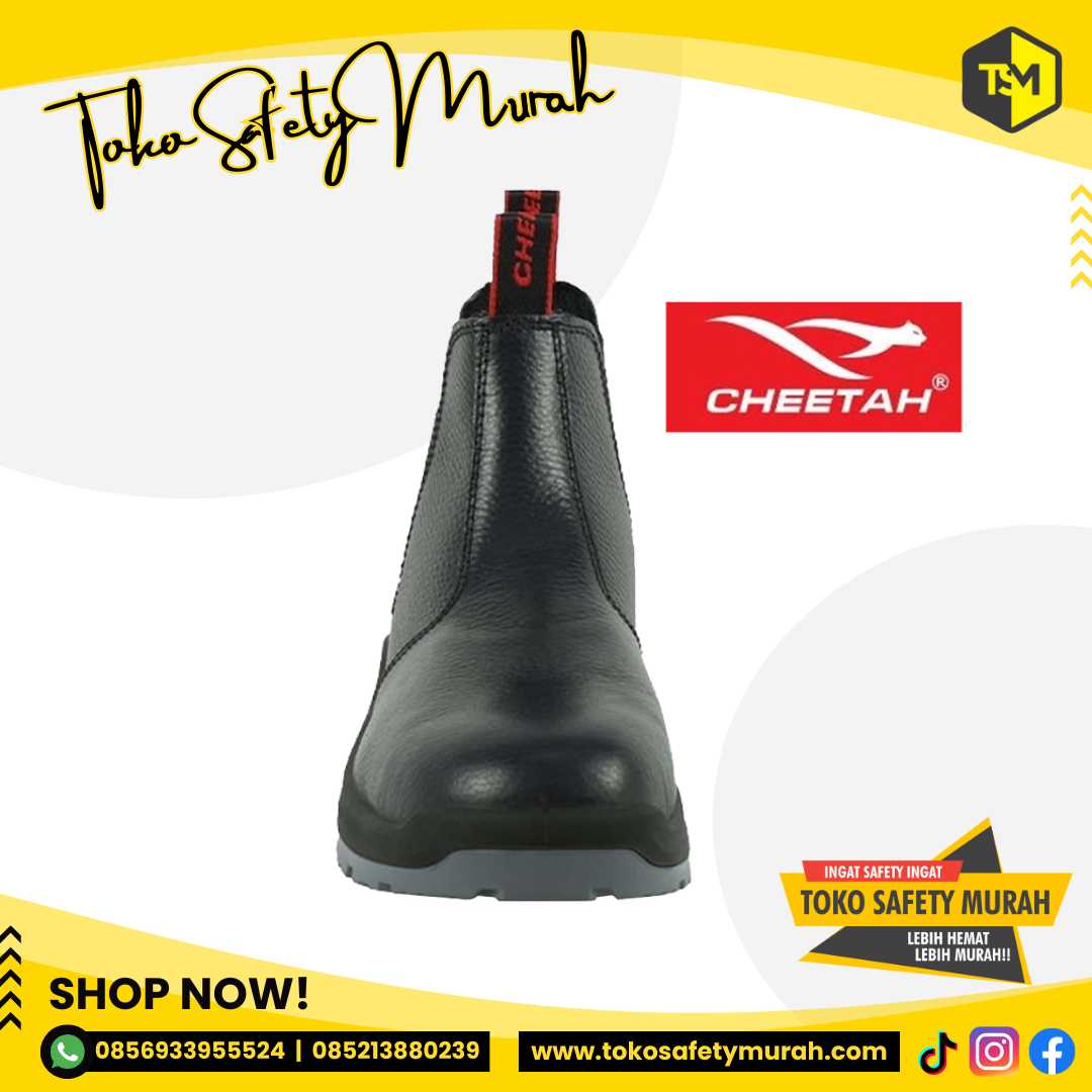 Sepatu Safety Cheetah 7110H – Toko Safety Murah