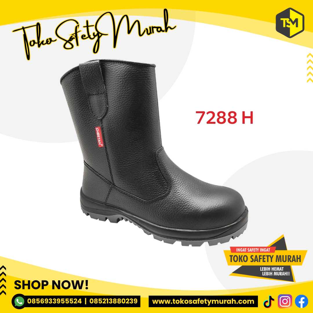 Sepatu Safety Cheetah 7106C – Toko Safety Murah