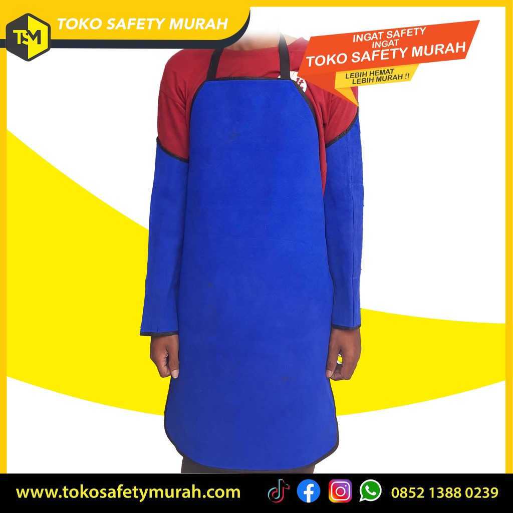 Apron Las Kulit Set Welding / Celemek Kulit Las / Apron Kulit - Toko ...