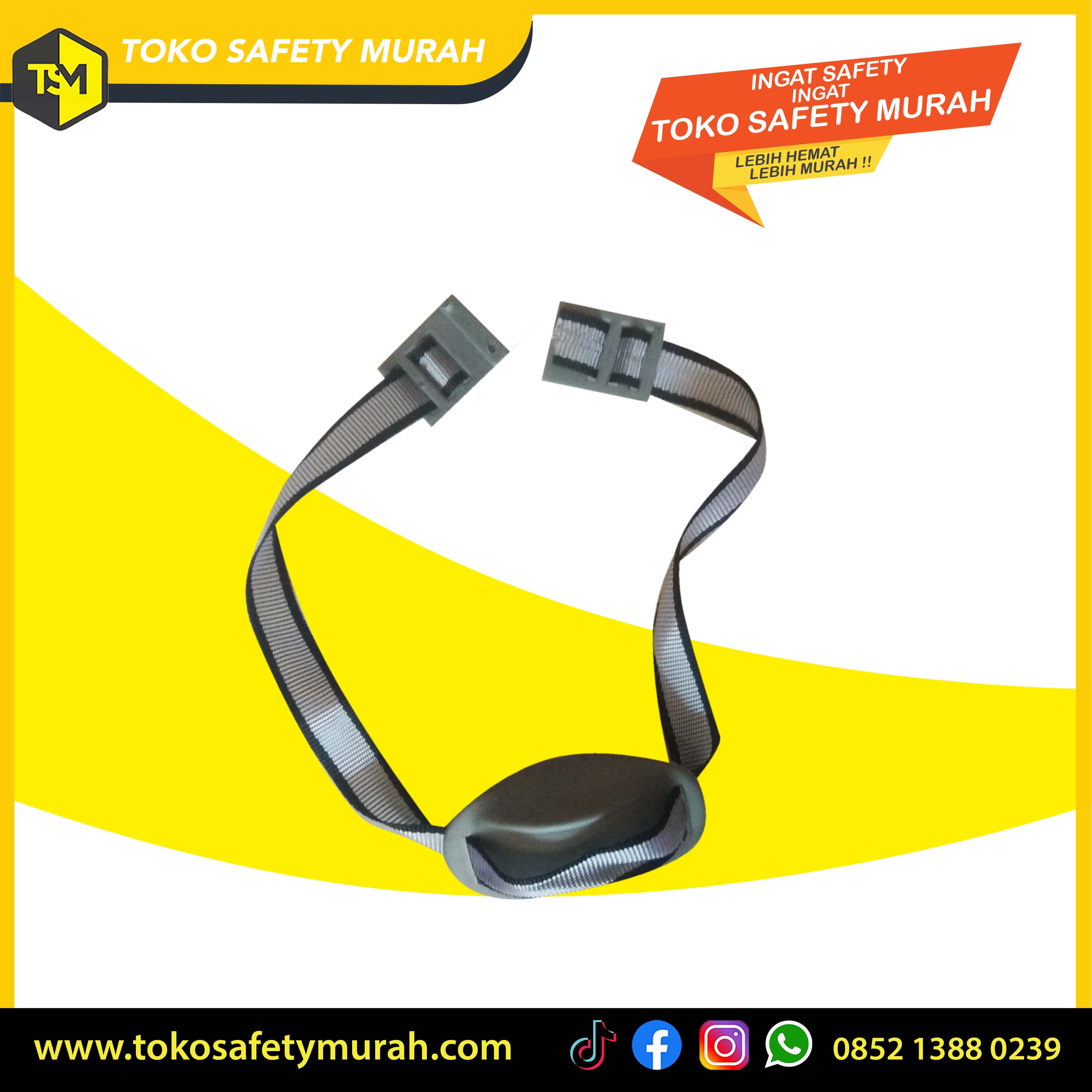 Tali Dagu Biasa Helm Proyek / Chin Strap Helm Safety - Toko Safety Murah
