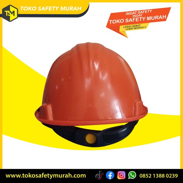 Helm Proyek Helm Safety Murah Lengkap 1 Set (Helm Ultra + Inner + Tali ...
