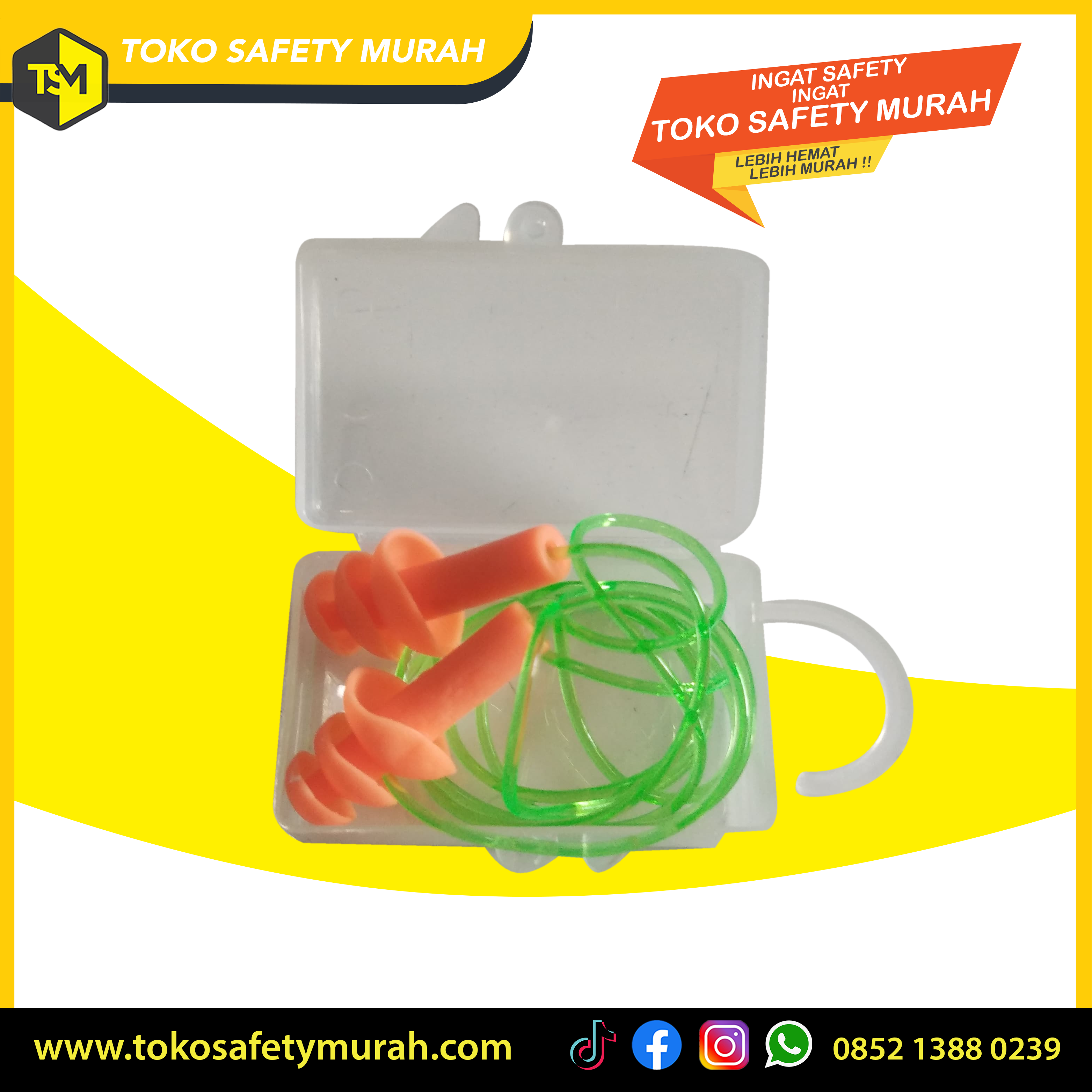 Earplug / Ear Plug Sumbat Kuping Telinga Ultrafit Pelindung Telinga ...