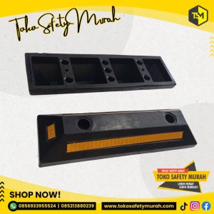 Wheel Stopper Rubber dan Wheel Chock / Pengganjal Ban Mobil / Pembatas ...
