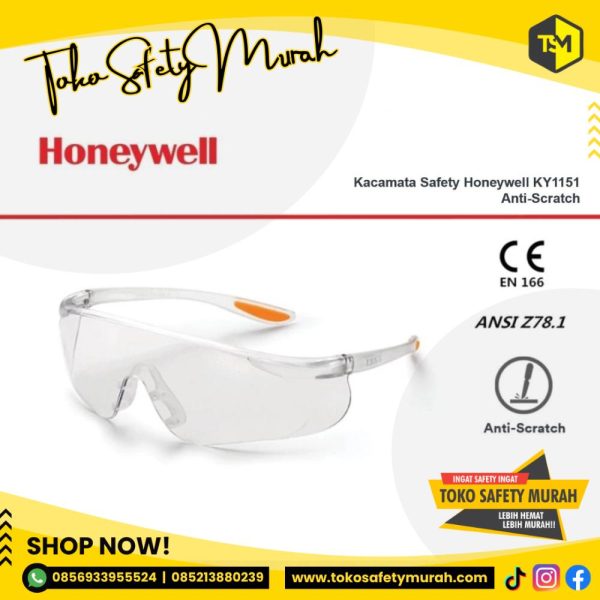 Kacamata Safety Kings KY 1151 Safety Glass Original - Toko Safety Murah