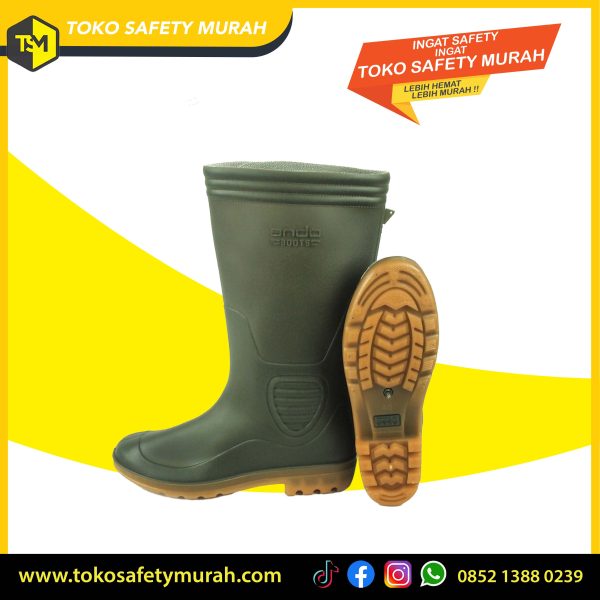 Sepatu Boot PVC Karet Sepatu Boot Tinggi APD Proyek Perikanan ...