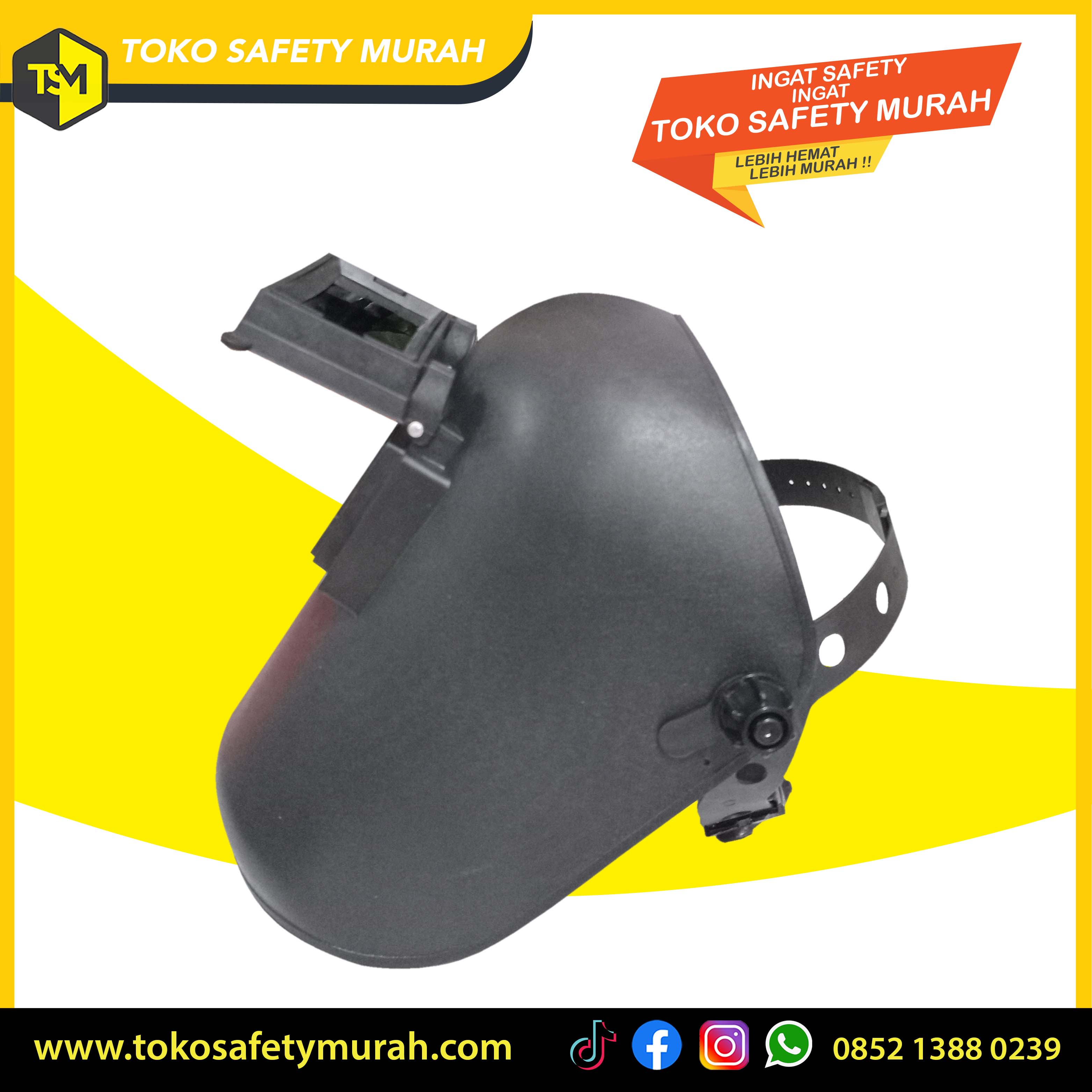 Kedok Las Kepala Welding Helmet Topeng Kedok Las - Toko Safety Murah
