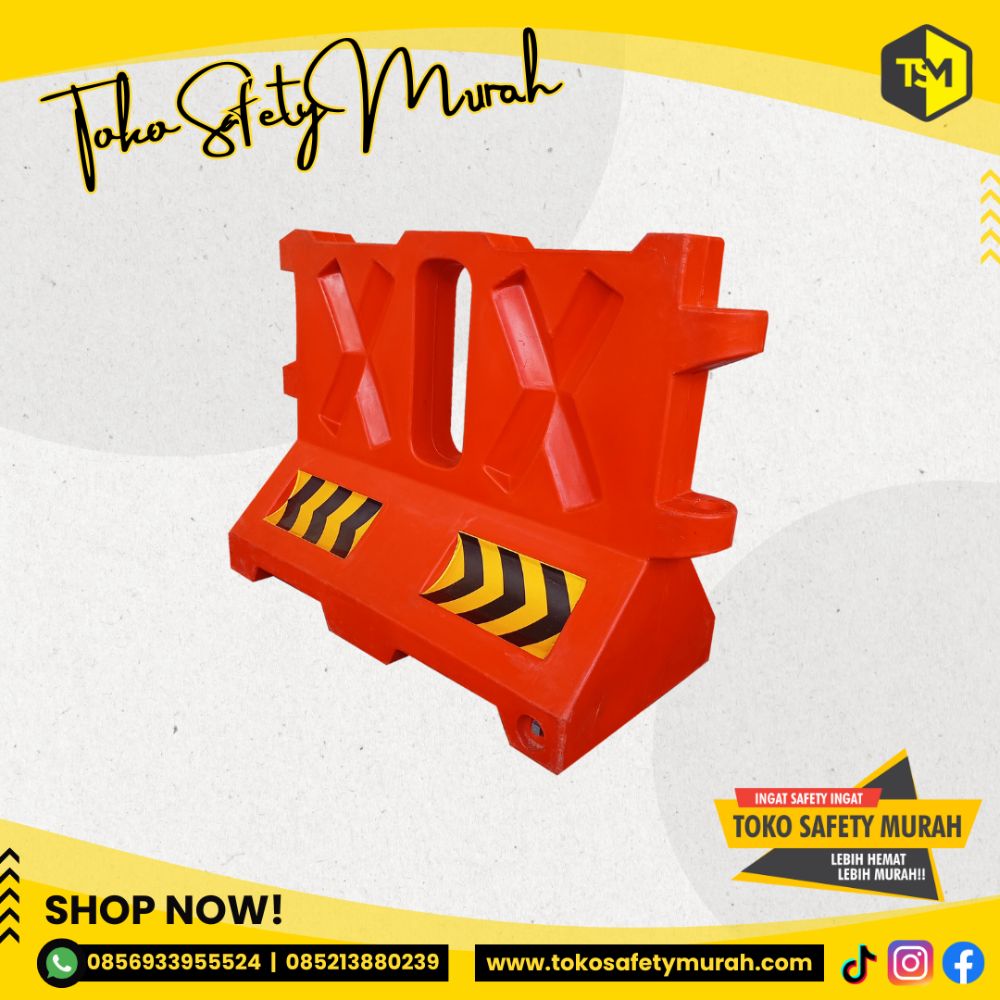 Road Barrier Safety Pembatas Jalan RB Tipe 5 Top Quality - Toko Safety ...